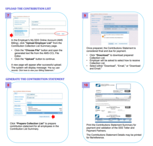 Employers' Guide: Creating an Electronic Contribution Collection List ...