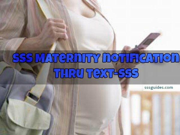You Can Now Notify SSS of Your Pregnancy Through Text; Here’s How - SSS ...