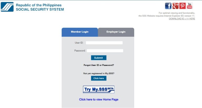 SSS Launches My.SSS Beta Website: Here’s How To Access It - SSS Guides